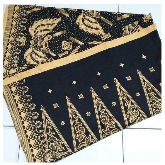 Jual Bahan Kain BATIK BADUY BANTEN Lebak Motif Tapak Kebo Gold Ukuran ...