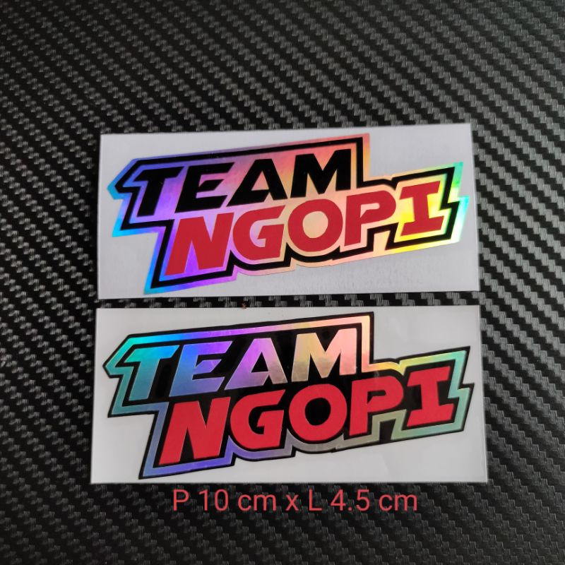 Jual Stiker cutting team ngopi berkualitas | Shopee Indonesia