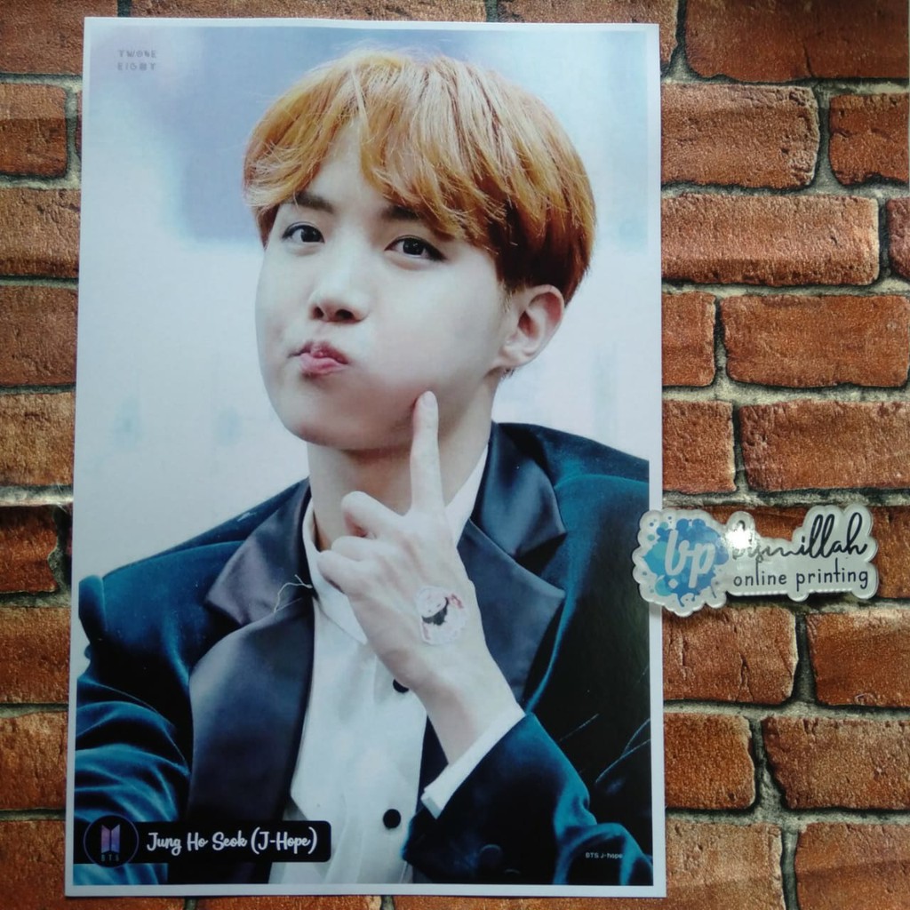 Jual Poster personil BTS (Jung Ho Seok) | Shopee Indonesia