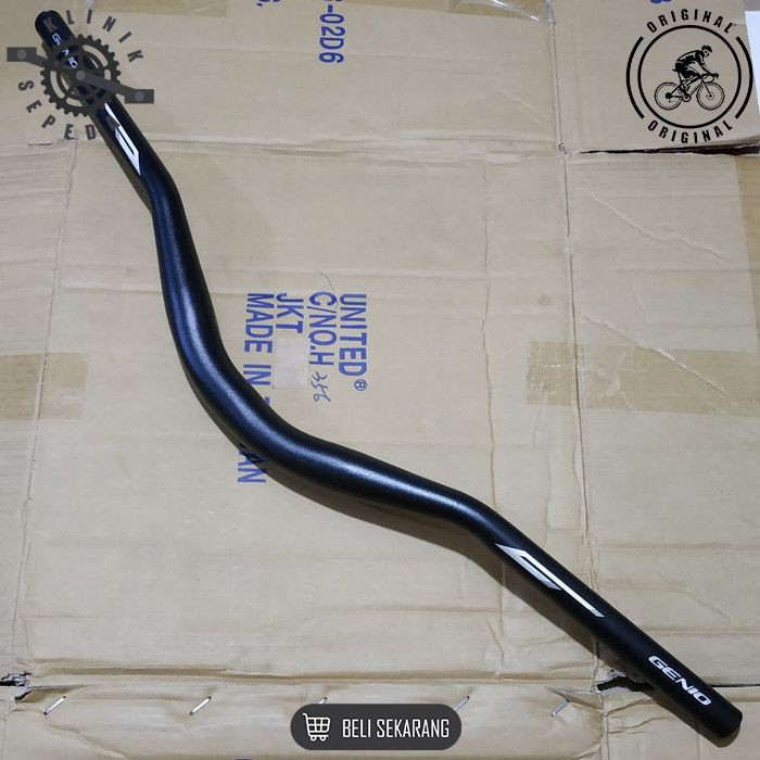 Jual Stang Genio OS 31.8 Stang Sepeda MTB Genio Komponen Sepeda Stang MTB Stang Handle Bar Genio ...