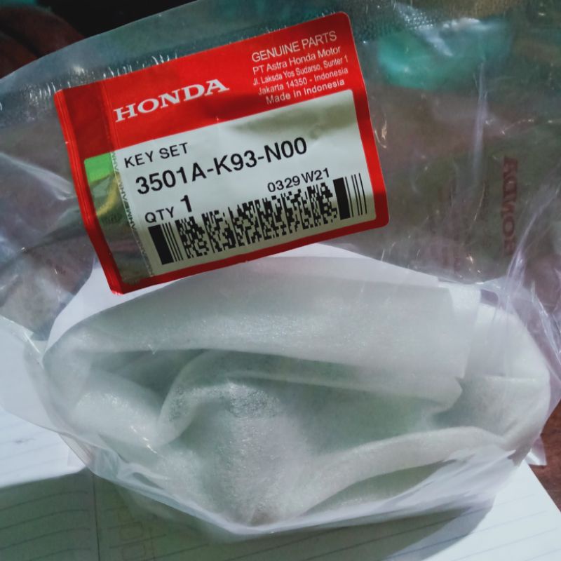 Jual 3501A-K93-N00 key set kunci kontak Honda Scoopy esp donat ban reng ...