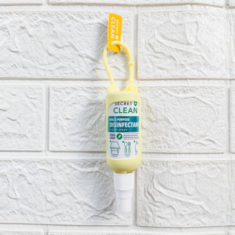 Jual Secret Clean Multi Purpose Disinfectant 60ml (Silicon Case ...