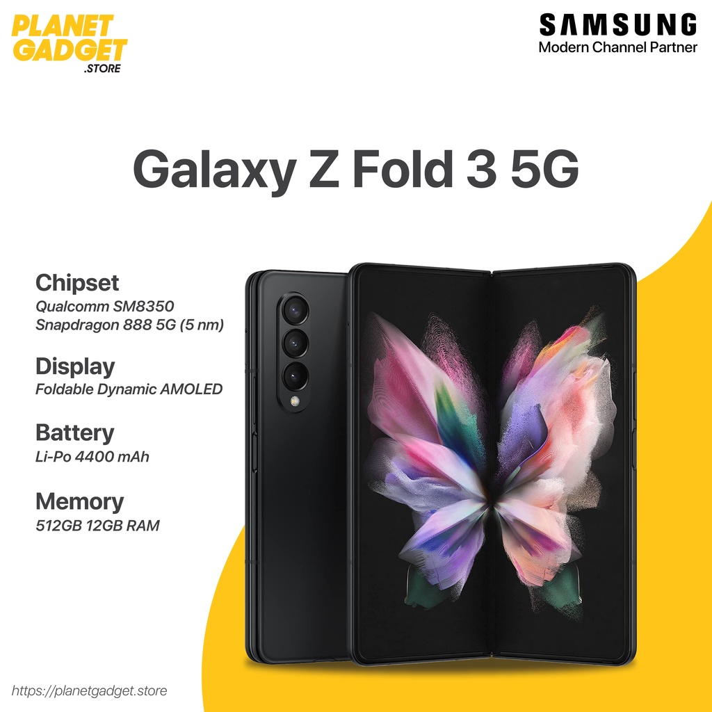Jual Samsung Galaxy Z Fold3 5G 12/512GB [Garansi Resmi Samsung ...