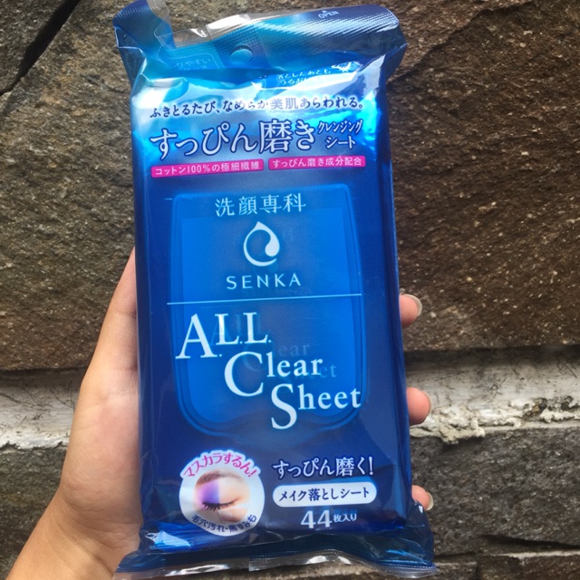 Jual SENKA ALL CLEAR SHEET (44 SHEETS) | Shopee Indonesia
