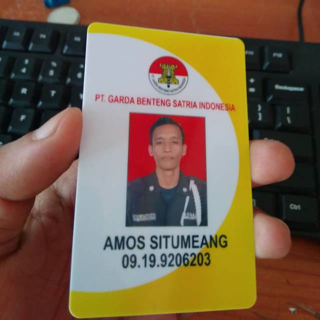 Jual Id Card Cetak 2 Muka Bahan Orignal | Shopee Indonesia