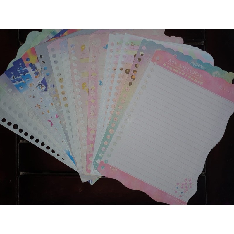 Jual ISI BINDER VARIASI GAMBAR KERTAS BENTUK 20 LEMBAR / ISI FILE ...