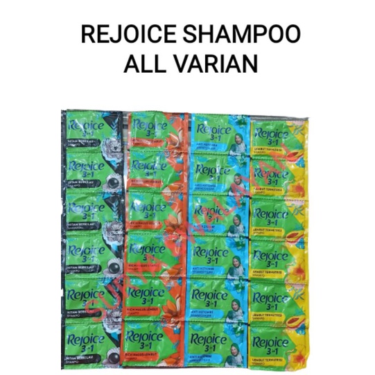Jual Rejoice Shampoo 6 Sachet x 10 ml All Varian #PPT | Shopee Indonesia