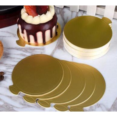 Jual ~~~~~] Tatakan Kue/Alas Kue / Mini Cake Board/ Slice Cake Base ...