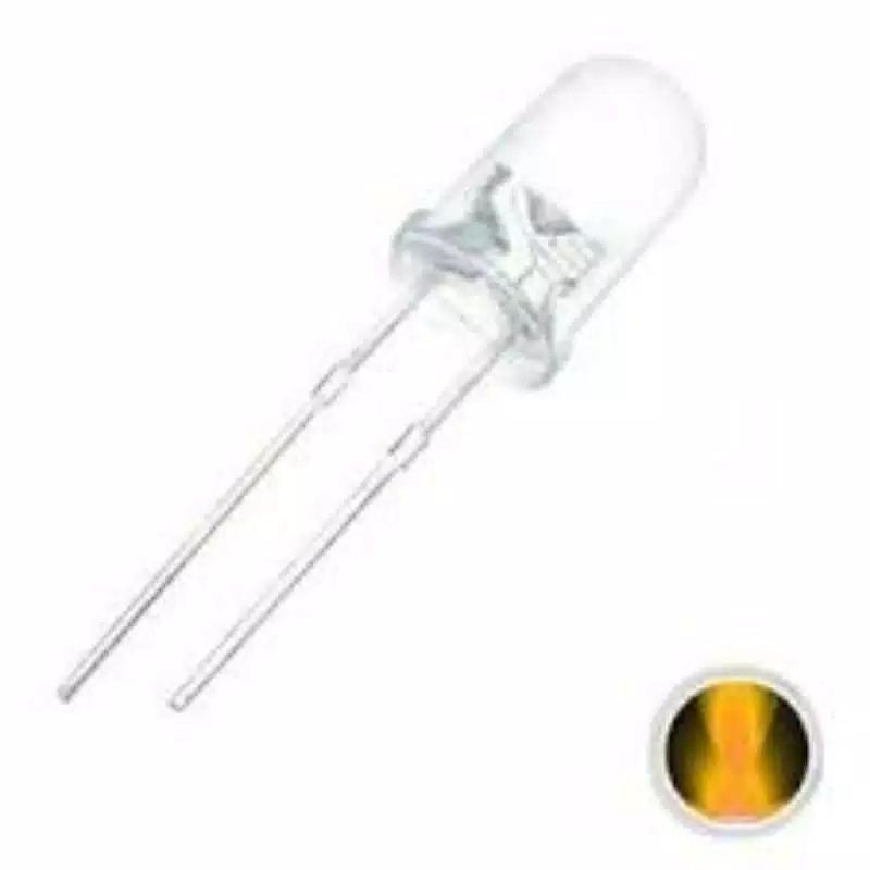 Jual 10pcs Lampu LED 5mm Dop dan Bening Warna Warni | Shopee Indonesia