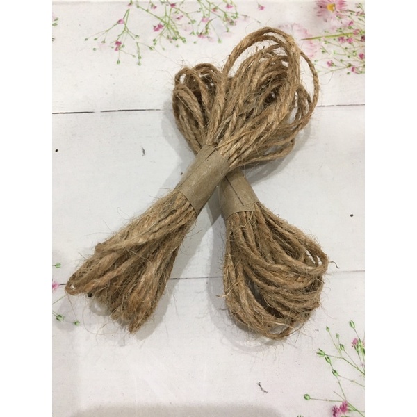 Jual TALI RAMI GONI 5 meter / loop in hangtag 50pcs | Shopee Indonesia