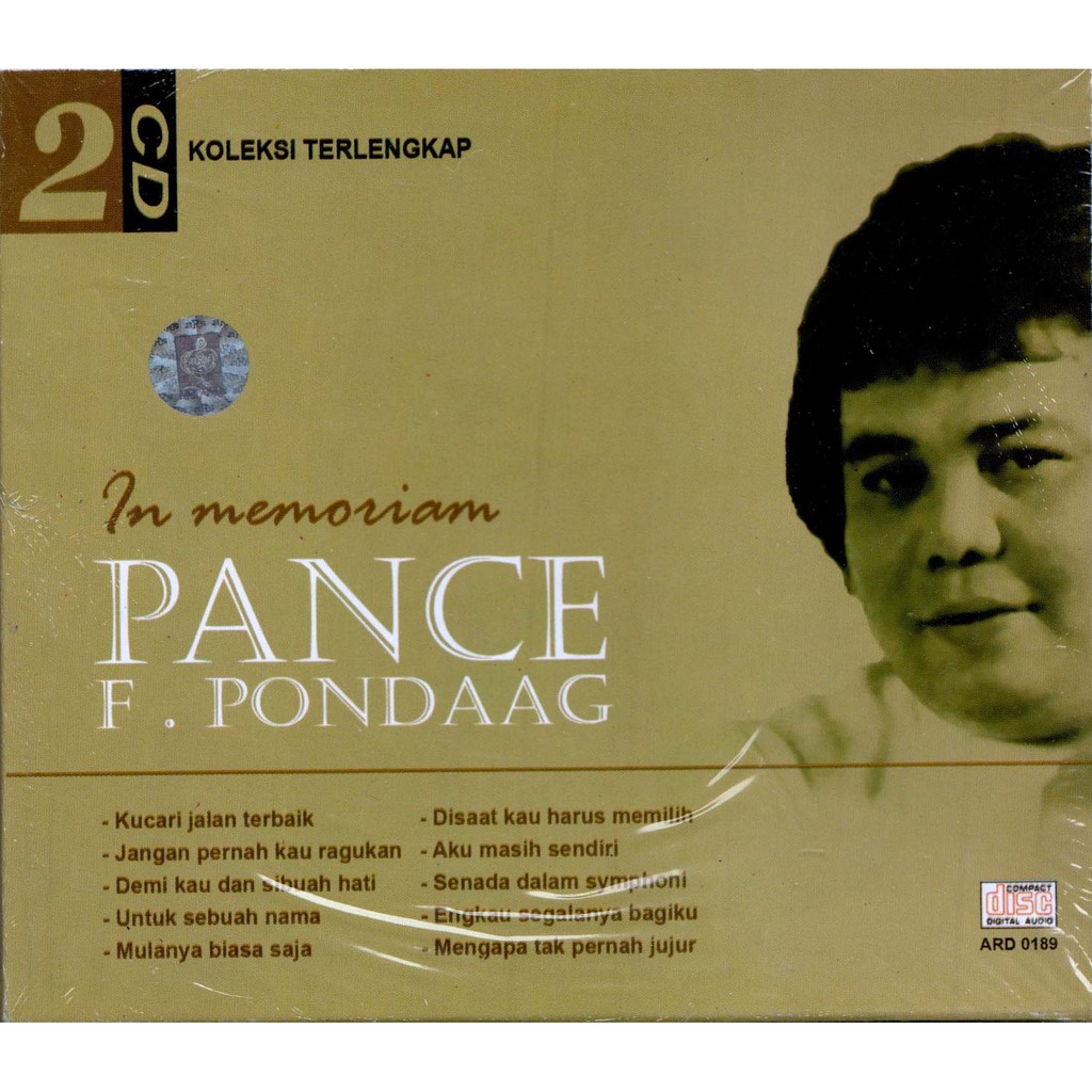Jual CD PANCE F PONDAAG IN MEMORIAM (2CD) (ORIGINAL) | Shopee Indonesia