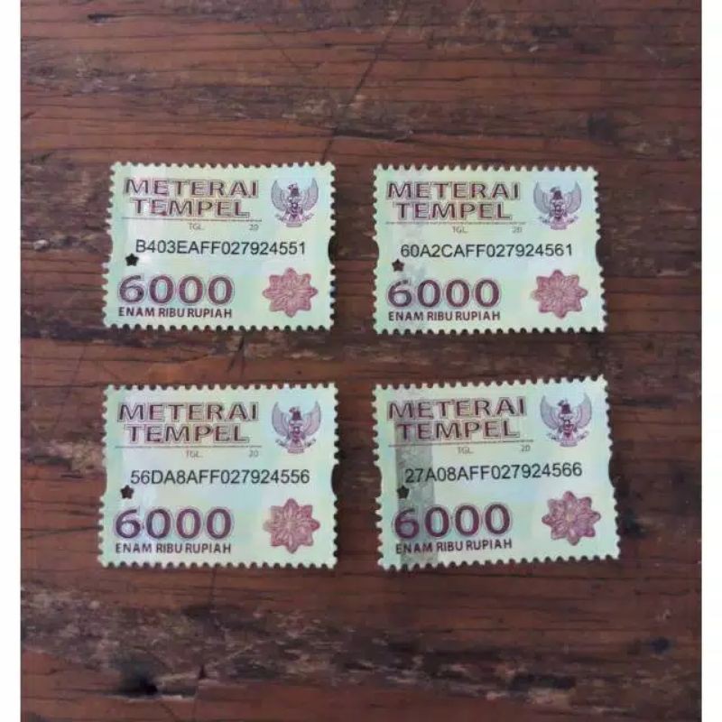 Jual #materai asli materai original materai 6000 | Shopee Indonesia