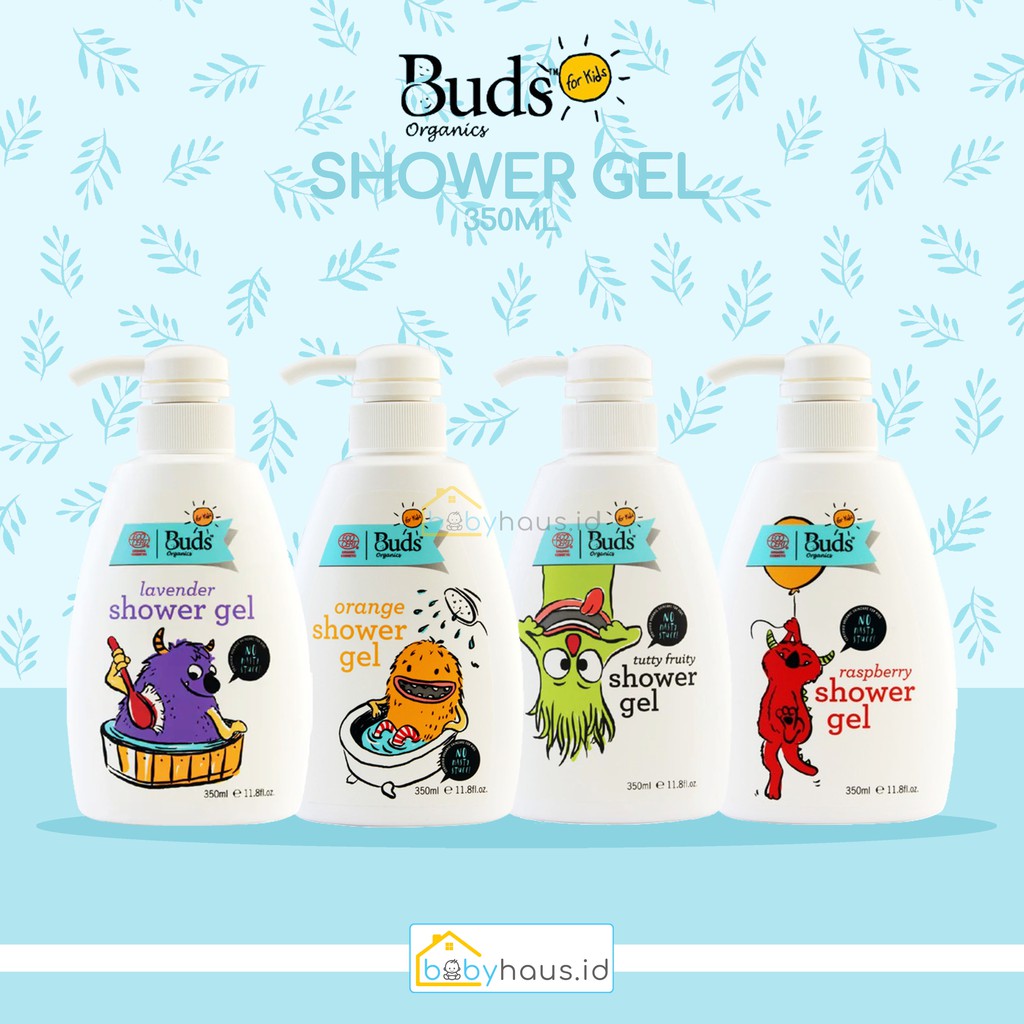 Jual BUDS ORGANICS - KIDS SHOWER GEL 350ML | Shopee Indonesia