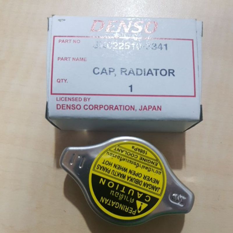 Jual TUTUP RADIATOR CAP RADIATOR DENSO ASLI | Shopee Indonesia