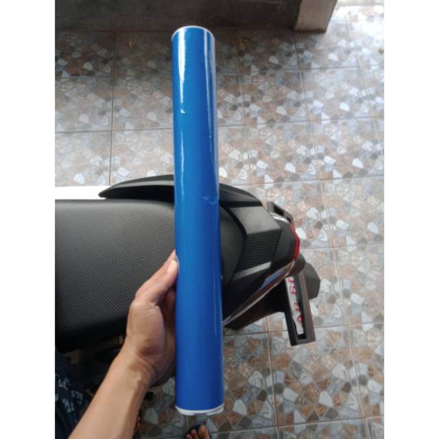Jual Stiker Scotlite Transparan Warna Biru | Shopee Indonesia