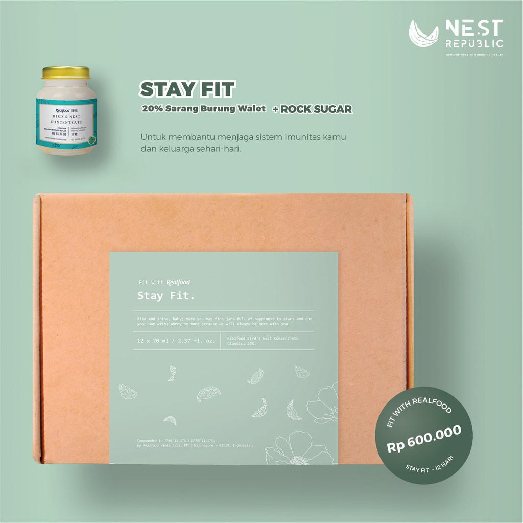 Jual FWR STAY FIT-PROGRAM 12 HARI MINUMAN SARANG BURUNG WALET 20% ...