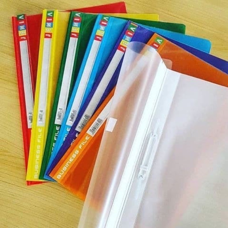 Jual [1pack] Map Plastik Bussines file Jenia f4/ V one / Random ...