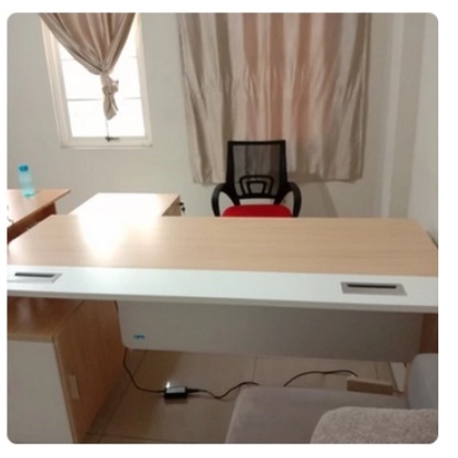 Jual Meja direktur manager bos L kantor Abs 2025 | Shopee Indonesia