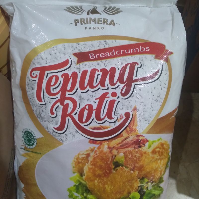 Jual Tepung Roti Primera Panko Putih 500gr (Repack) / Breadcrumbs ...