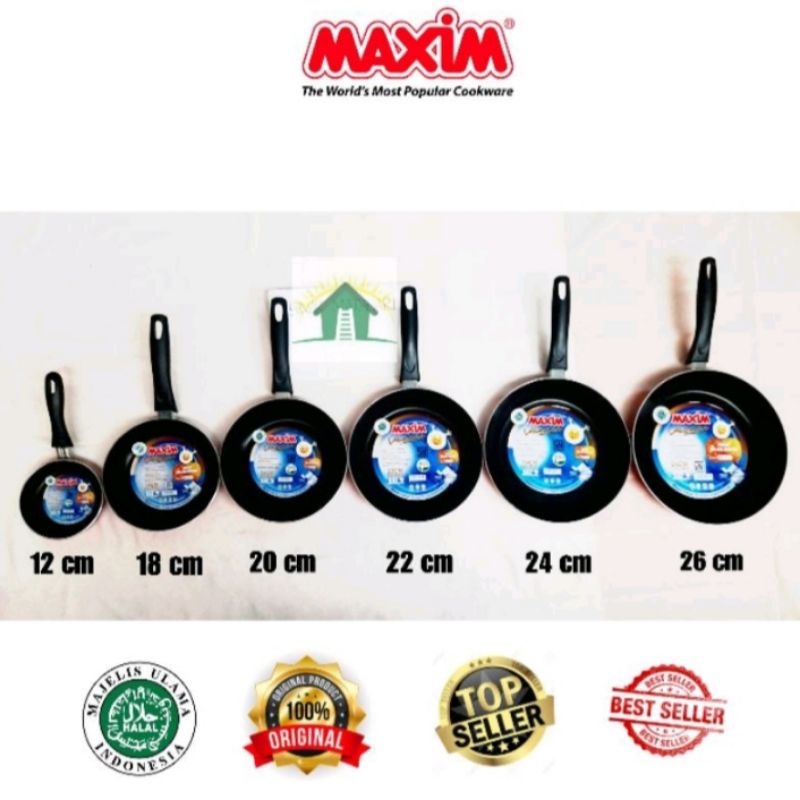 Jual Teflon Maxim Valentino Ukuran 12, 18, 20, 22, 24, 26cm | Shopee ...