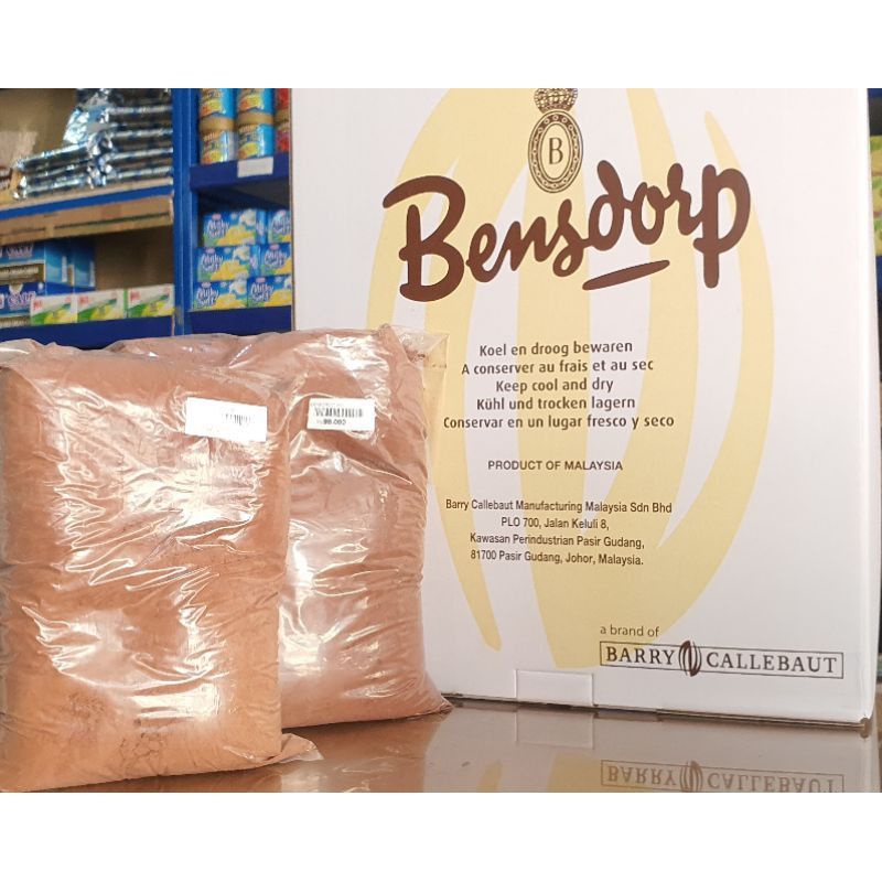 Jual 1kg Bensdorp Cocoa powder/Bubuk coklat malaysia/Cocoa Powder ...