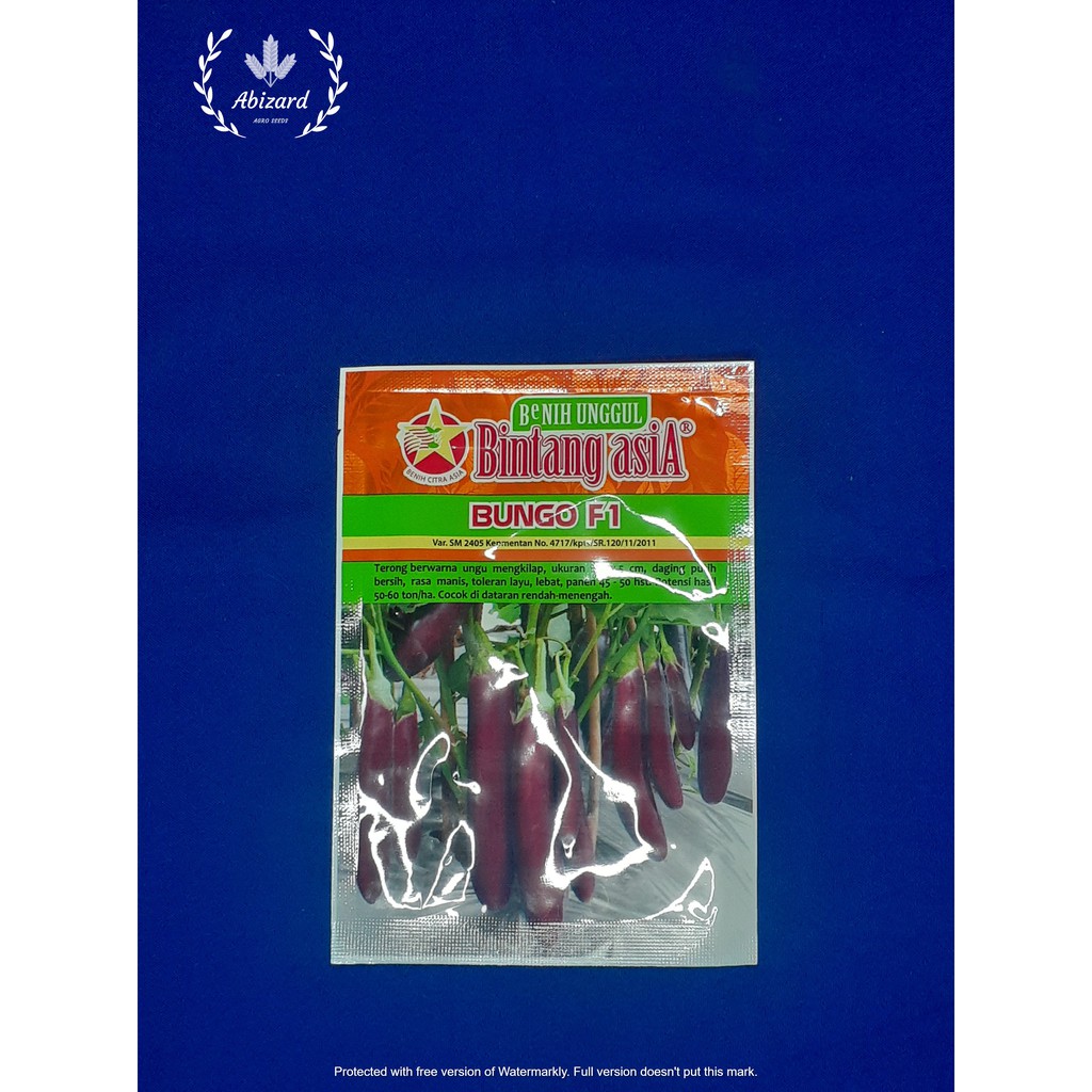 Jual Benih Bibit Terong Terung Ungu F1 Bungo Kemasan 5Gr Original ...