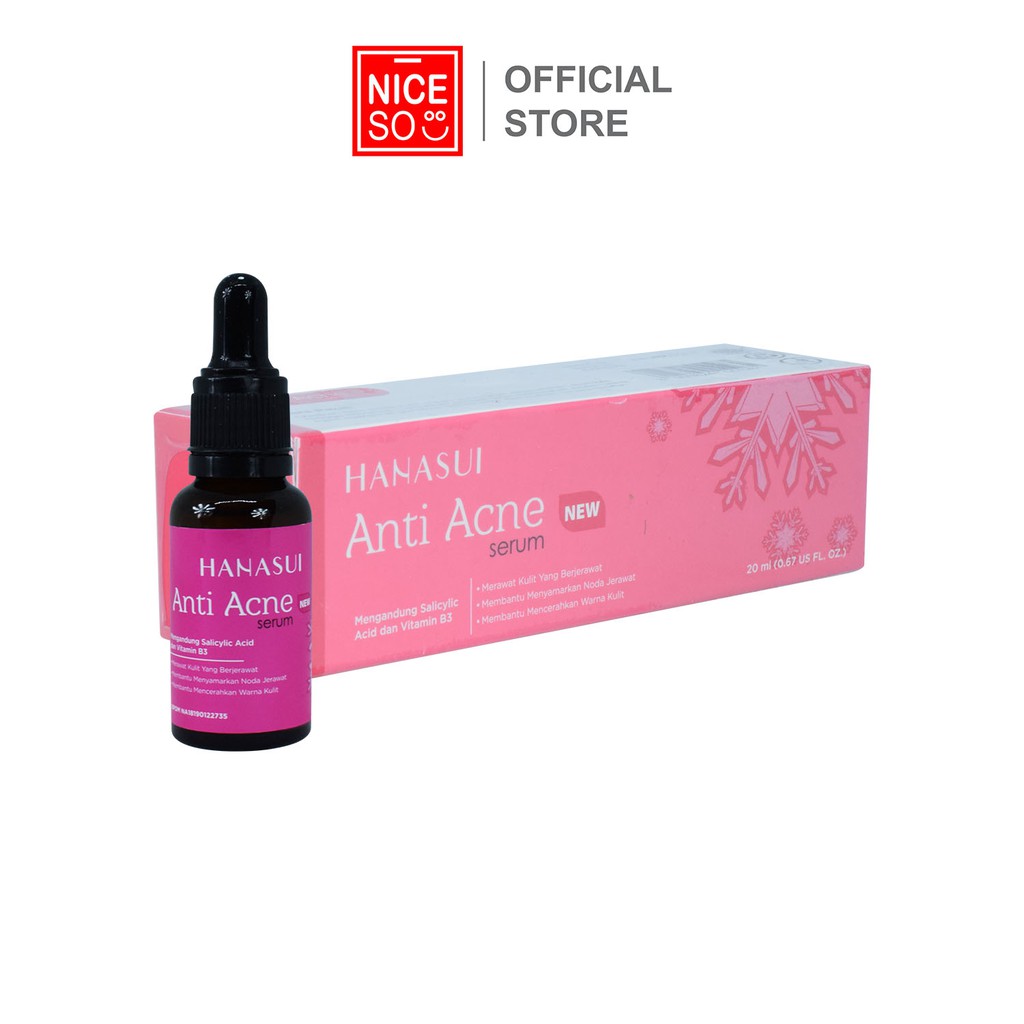 Jual HANASUI Serum Anti Acne 20ML | Shopee Indonesia