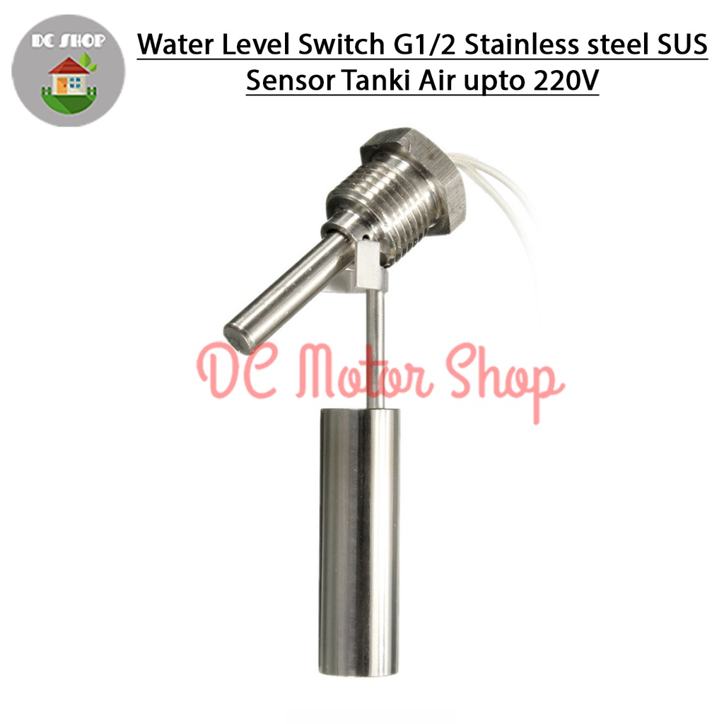 Jual Water Level Switch G1/2 Stainless steel SUS Sensor Tanki Air upto ...