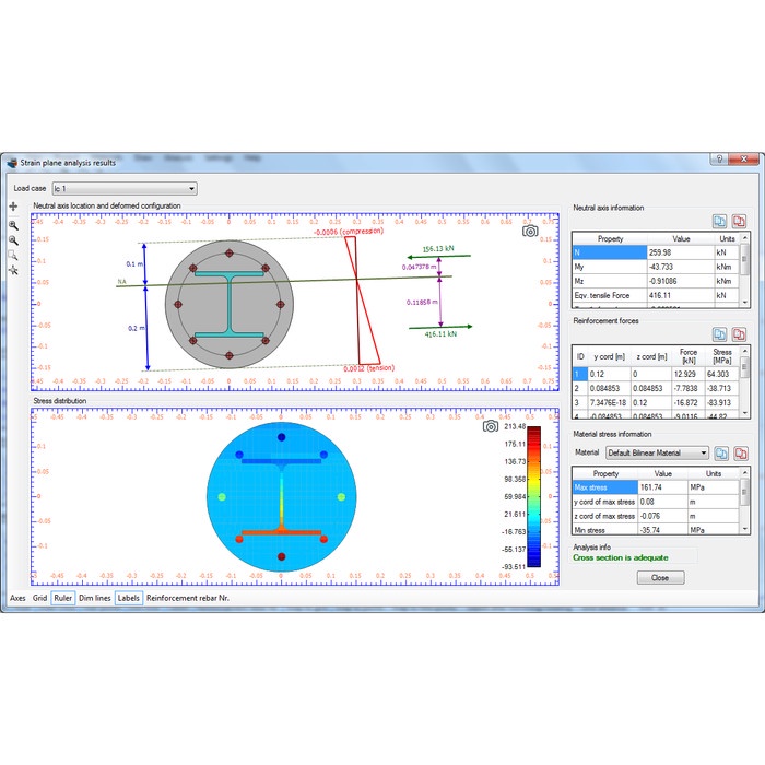 Jual APLIKASI Engissol D Frame Analysis/Cross Section Analysis Design Full Version TERBARU ...