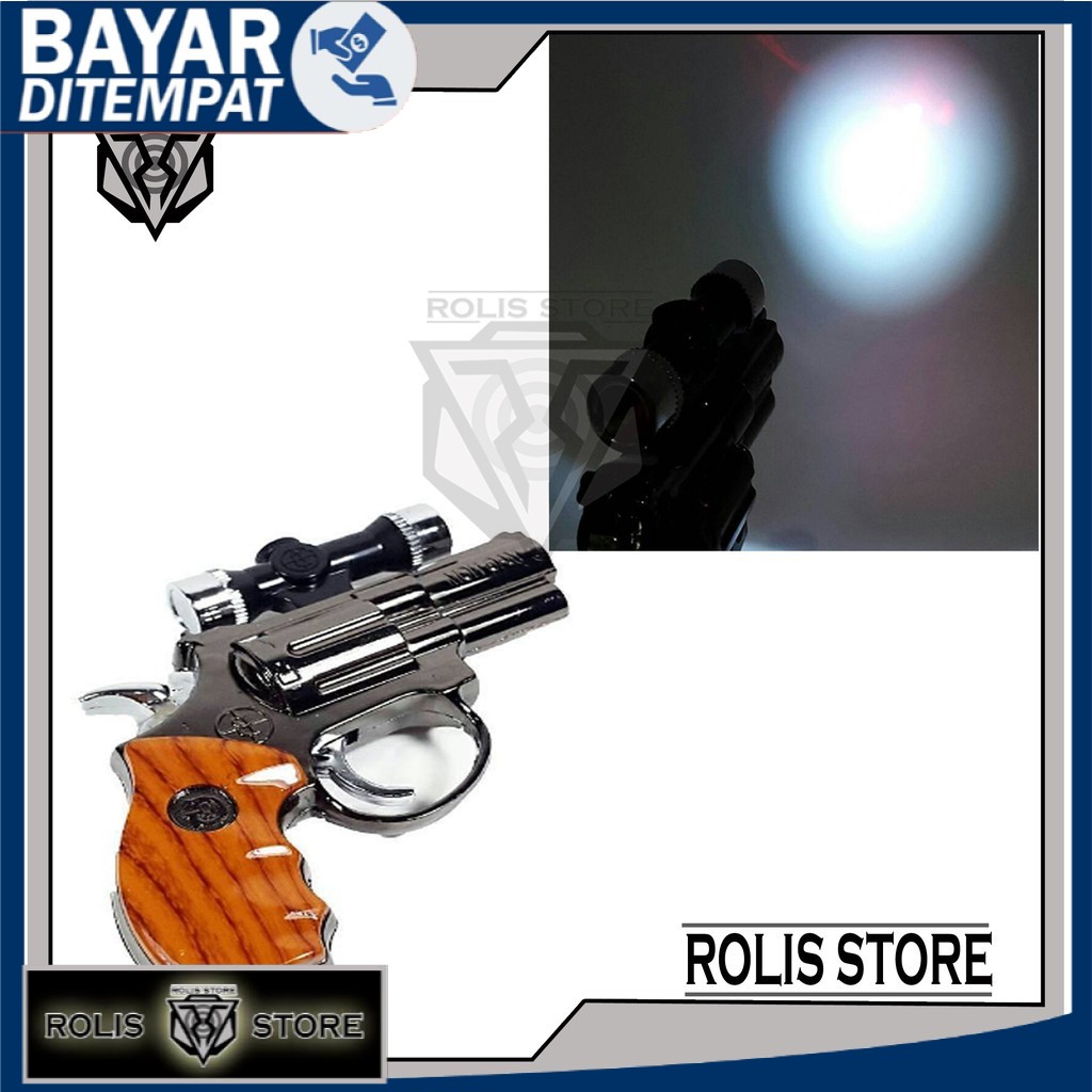 Jual KOREK PI5TOL MINI + LASER & SENTER | Shopee Indonesia