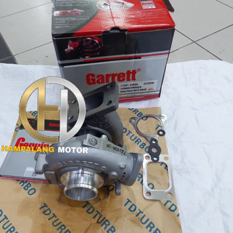 Jual TURBO CHARGER DYNA HT125 HT130 12VOLT 24VOLT GARRETT JAPAN ...
