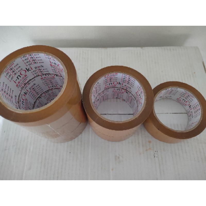 Jual LAKBAN INOKI BENING COKLAT 2 INCH | Shopee Indonesia