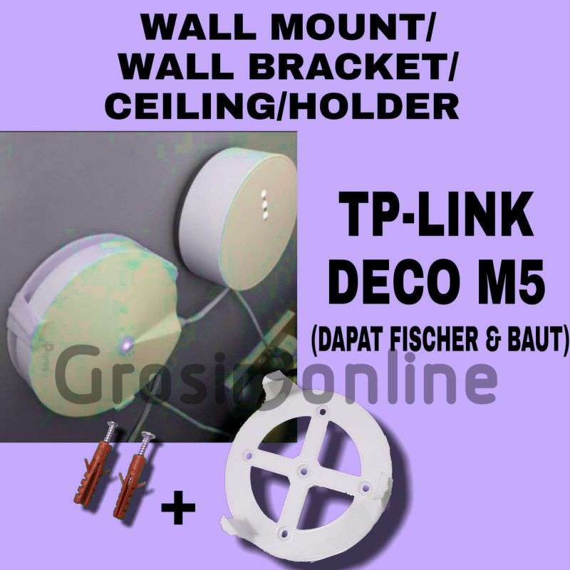 Jual tp link deco M5 Ceiling holder atau wall mount | Shopee Indonesia