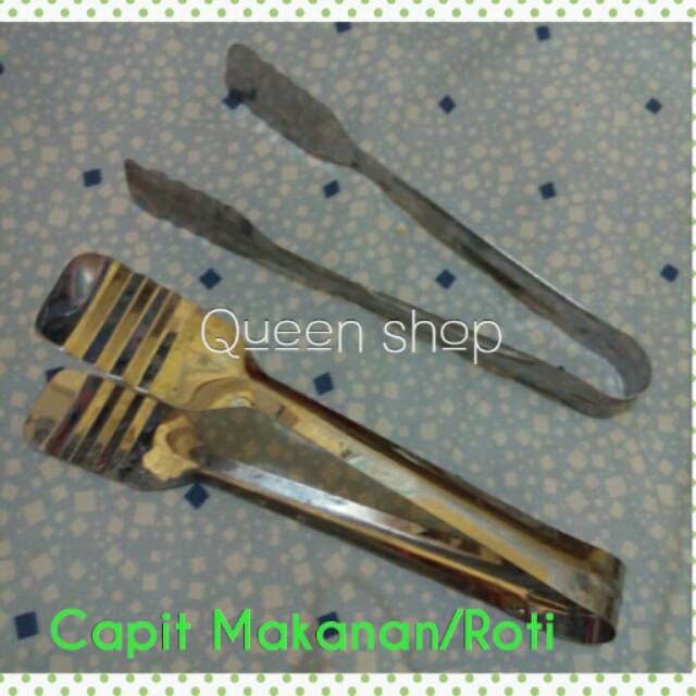 Jual Capit Makanan / Roti Stainless Kotak | Shopee Indonesia