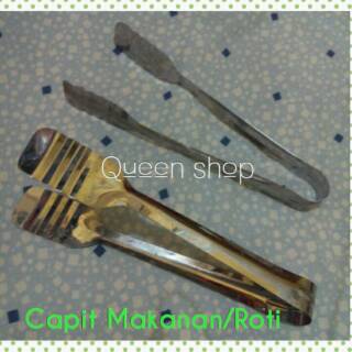 Jual Capit Makanan / Roti Stainless Kotak | Shopee Indonesia