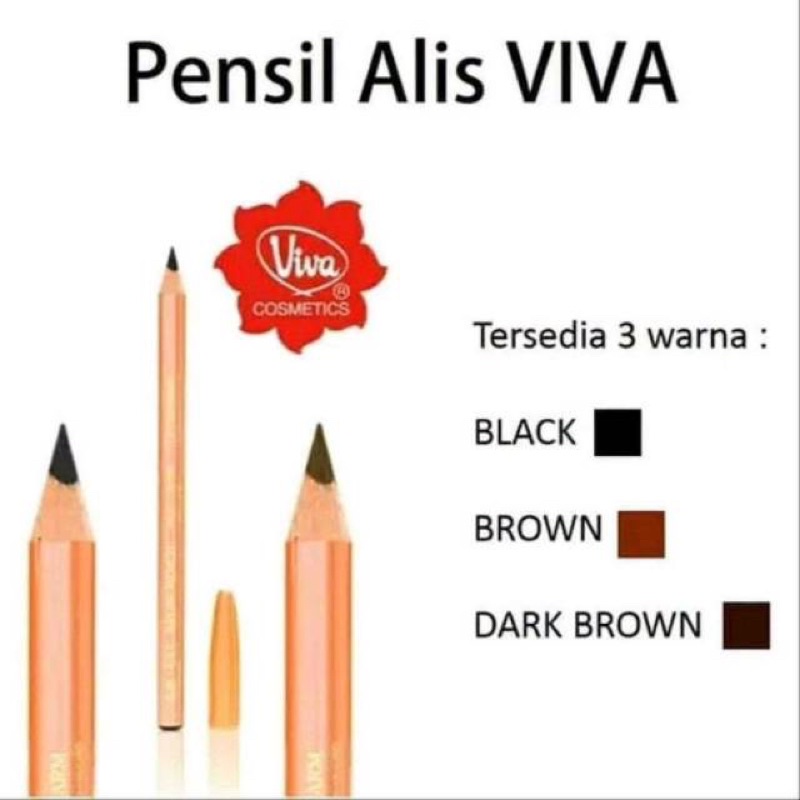Jual PENSIL ALIS VIVA ASLI ORIGINAL | Shopee Indonesia