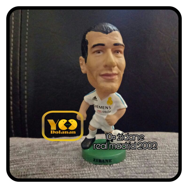 Jual 10# ZIDANE - REAL MADRID 2002 FORWARD SPORT CORINTHIAN FIGURE ...
