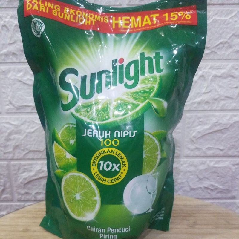 Jual Sunlight Refill kemasan Pouch 910 ml Jeruk Nipis | Shopee Indonesia