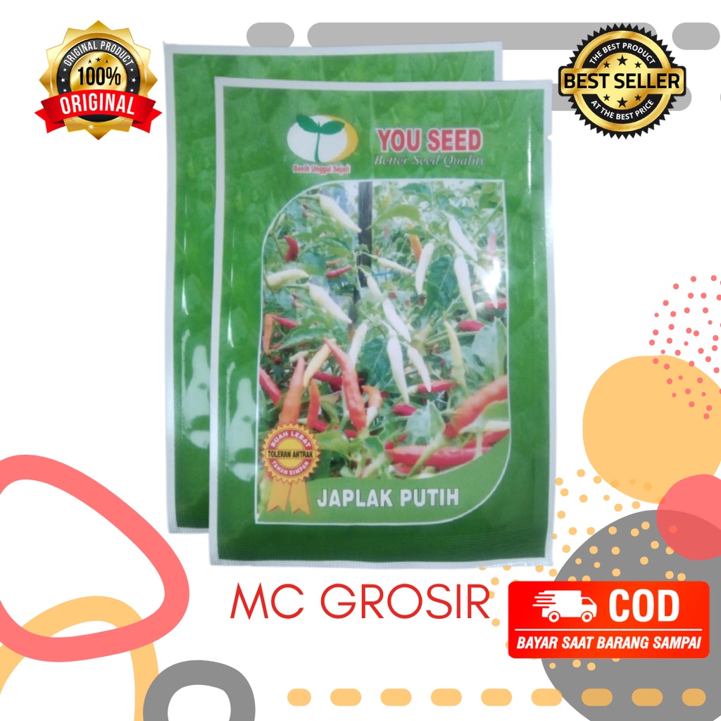 Jual YOU SEED | BENIH CABAI JAPLAK PUTIH (ORIGINAL) | Shopee Indonesia