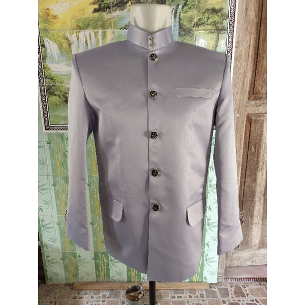 Jual beskap basofi polos/beskap pria/beskap bapak hajat/beskap alusan ...