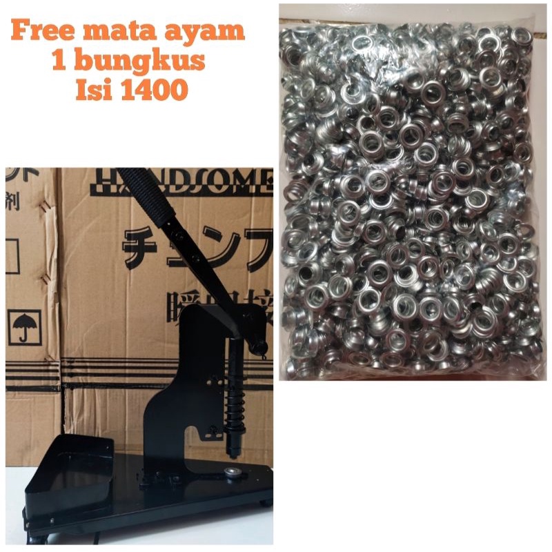 Jual mesin mata ayam single ring hitam | Shopee Indonesia