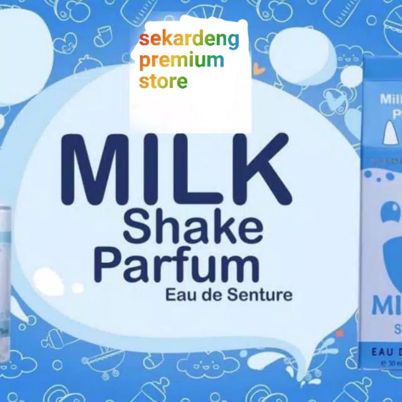 Jual milk shake parfum vanilla -parfum milk shake vanilla | Shopee ...