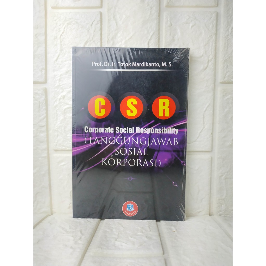 Jual CORPORATE SOCIAL RESPONSIBILITY (TANGGUNG JAWAB SOS. ALFABETA ... Jual CORPORATE SOCIAL RESPONSIBILITY (TANGGUNG JAWAB SOS. ALFABETA ...