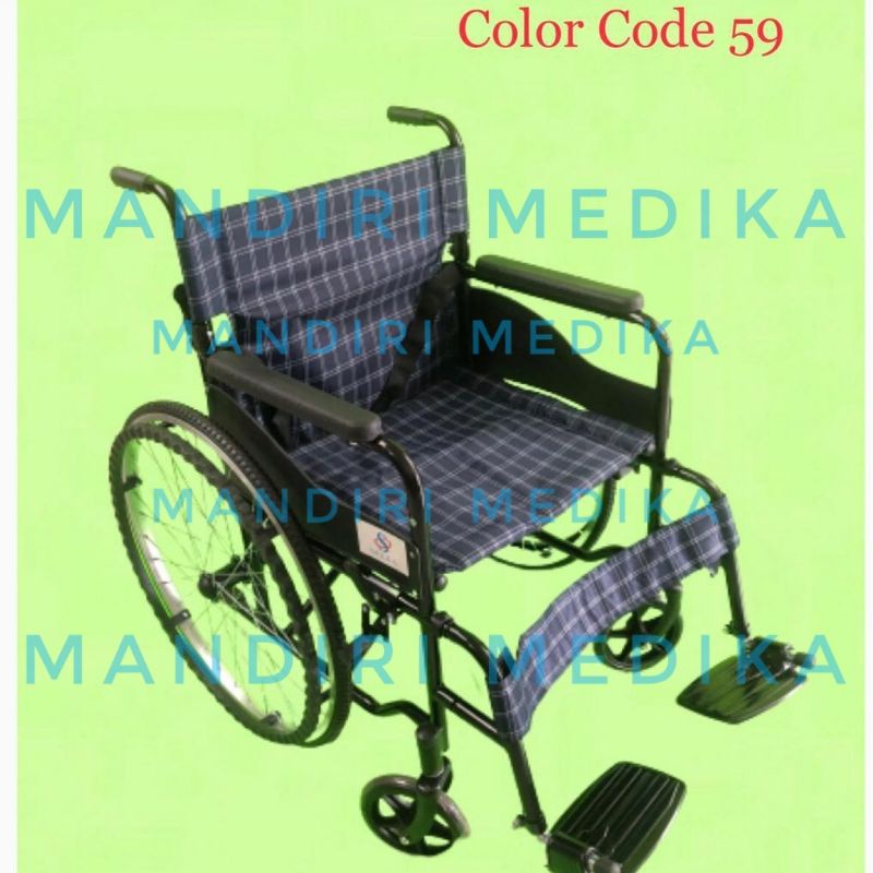 Jual Kursi Roda Standar KY809 SELLA KY 809 Kuat Untuk berat 100kg ...