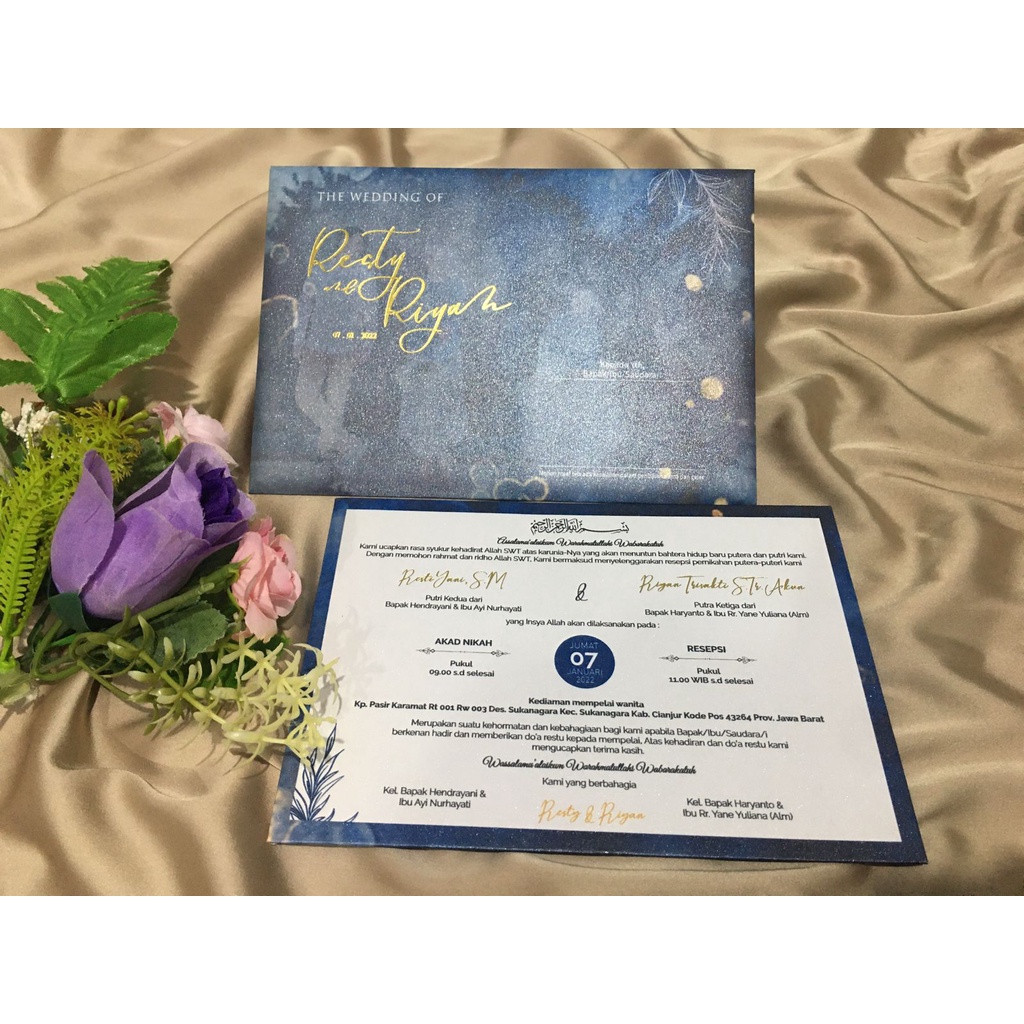 Jual Undangan Hard Cover Elegant | Shopee Indonesia