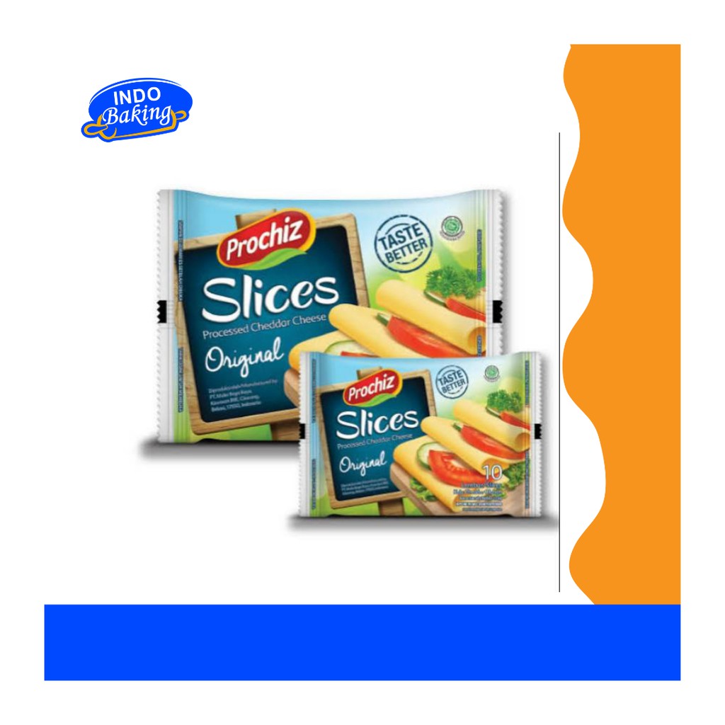 Jual Keju Cheddar Prochiz Slices 10pcs Processed Cheddar Cheese ...