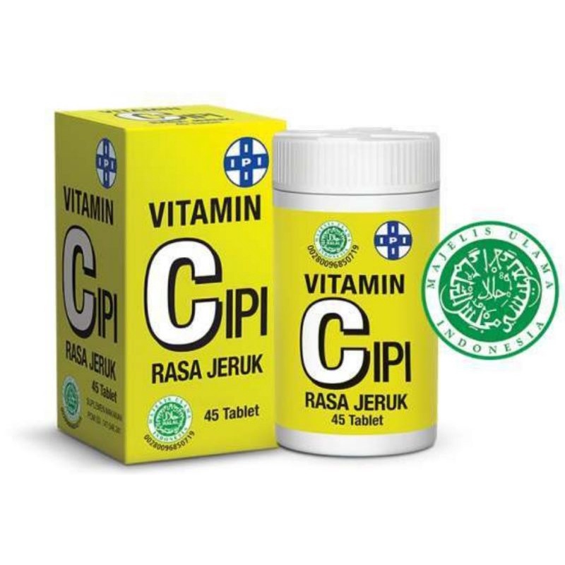 Jual Vitamin C IPI / IPI Vitamin C (isi 45 tablet) | Shopee Indonesia