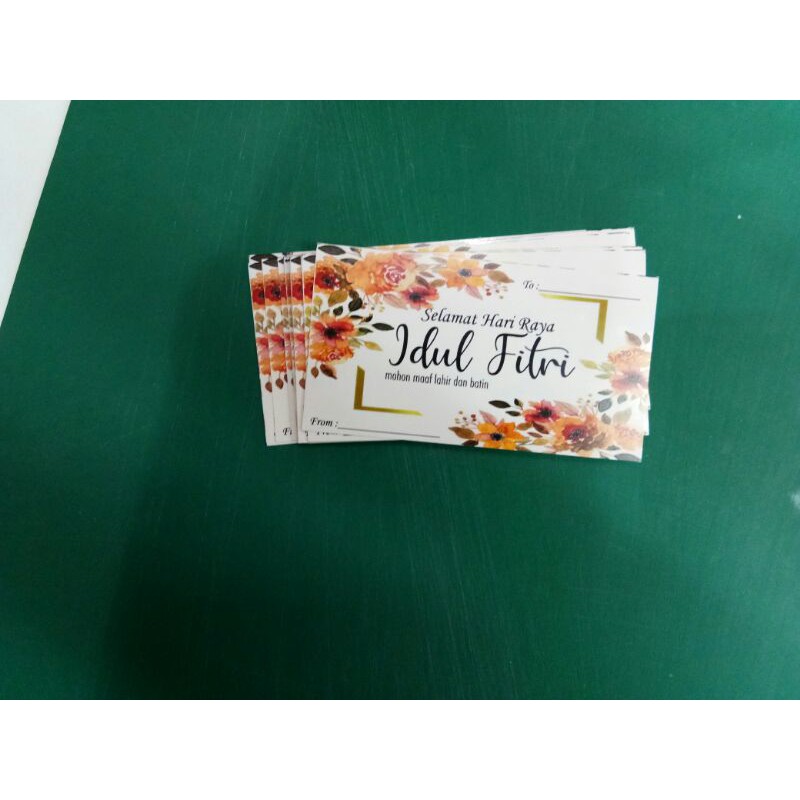 Jual sticker hampers idul fitri bunga 20 pcs | Shopee Indonesia