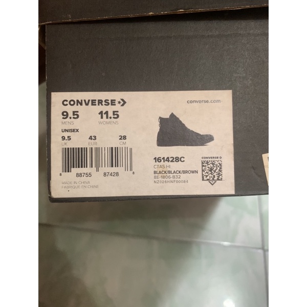 Jual Converse Cordura Fabric (Hi Black) | Shopee Indonesia