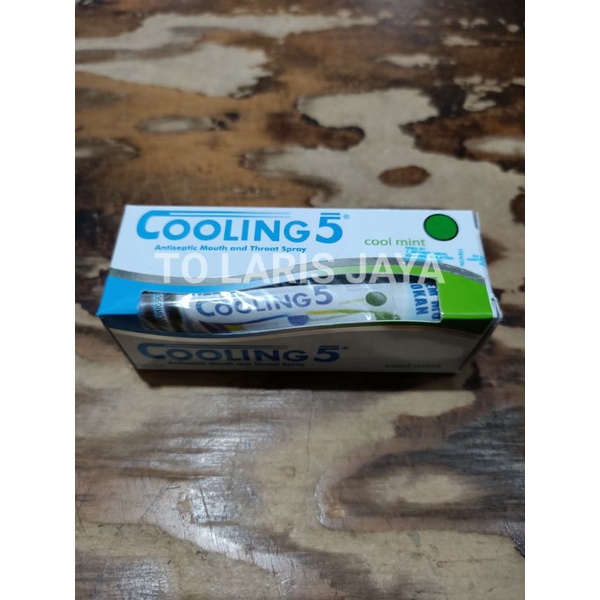 Jual COOLING 5 cool mint isi 15 ml (Antiseptic Mouth and Throat Spray ...